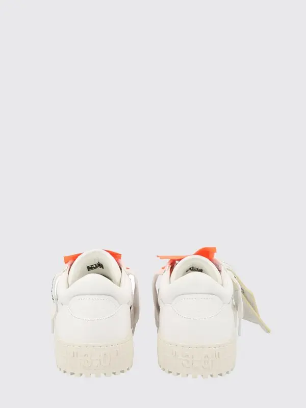 Off-White 3.0 Court Low-top Sneakers In Leather And Canvas