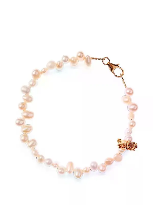 ALIGHIERI Calliope Pearl-embellished Bracelet - Gold