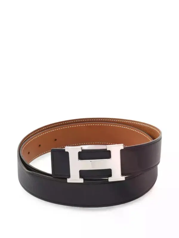 Hermès Constance Reversible Belt - Brown