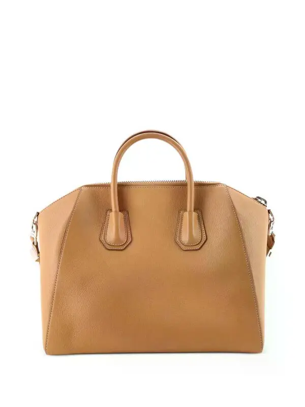 Givenchy Antigona Satchel Leather Medium - Neutrals