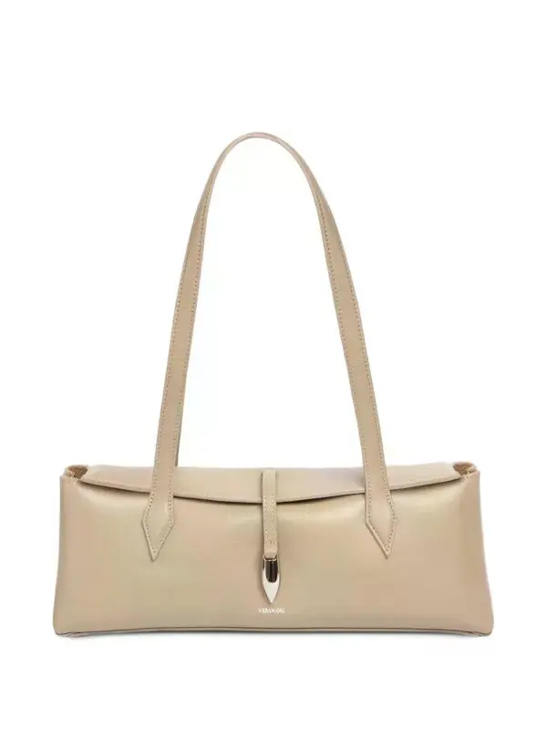 Vera Wang East-west Leather Shoulder Bag