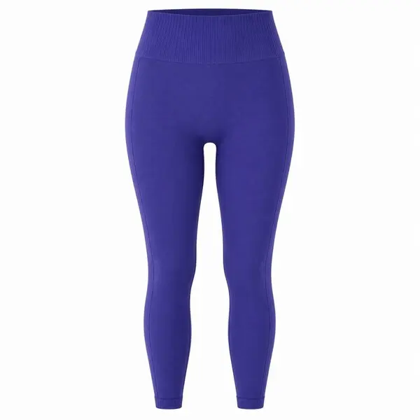 HEART AND SOUL Amethyst Cross High-waisted Activewear Leggings - Purple