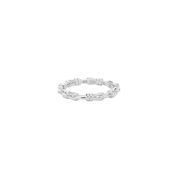 VANCHI Noa Link Ring - Silver