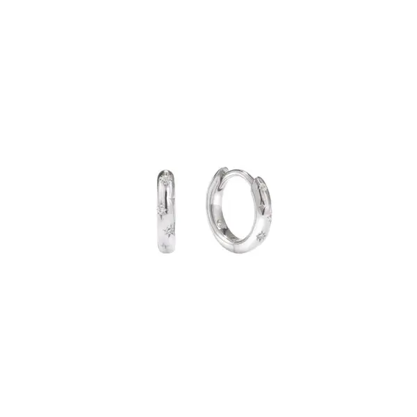 VANCHI Starfall Huggies - Silver