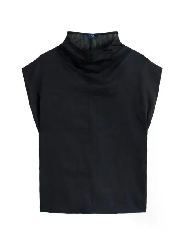 Soeur Izumi Sleeveless Top - Black