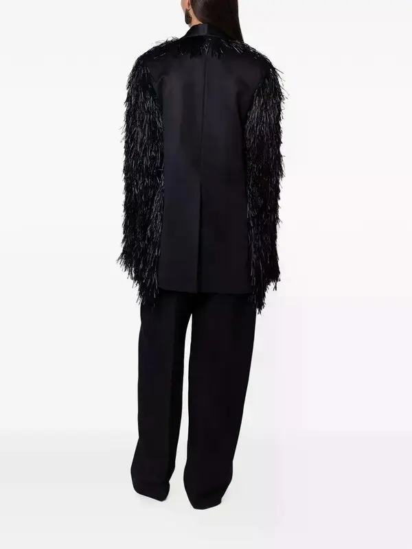 ROKSANDA Hidi Fringe-trimmed Blazer