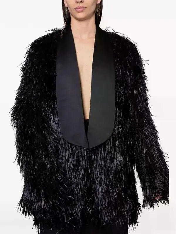 ROKSANDA Hidi Fringe-trimmed Blazer