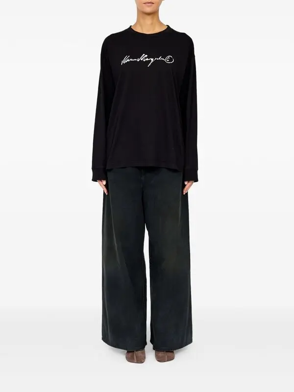 MAISON MARGIELA Cotton Logo T-shirt