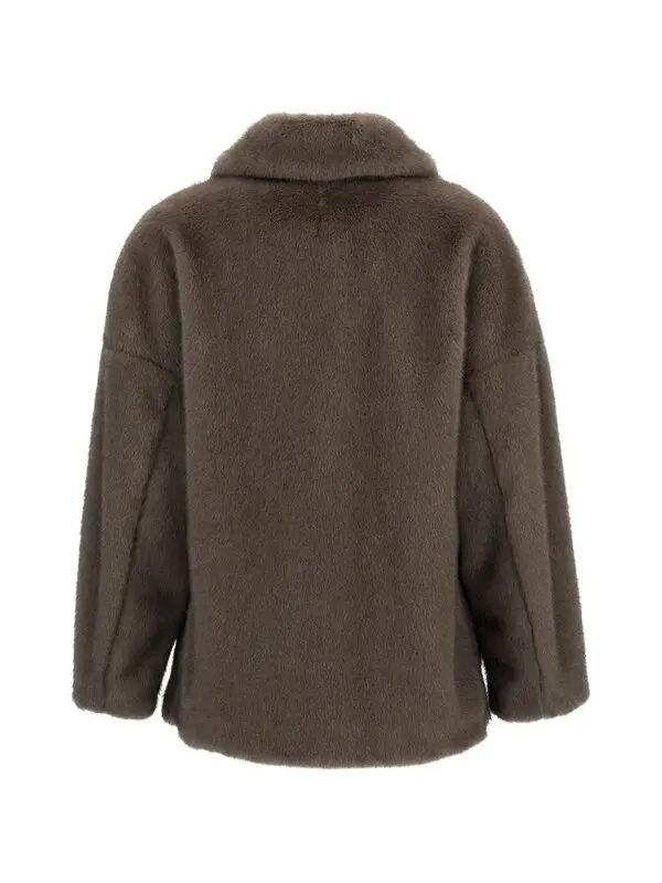 Herno Faux Fur Bomber Jacket