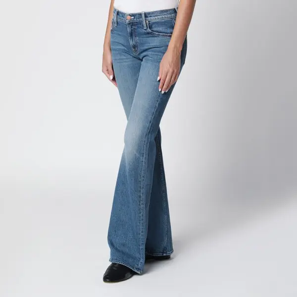 MOTHER The Jinx Heel Bootcut Jeans In Medium Denim