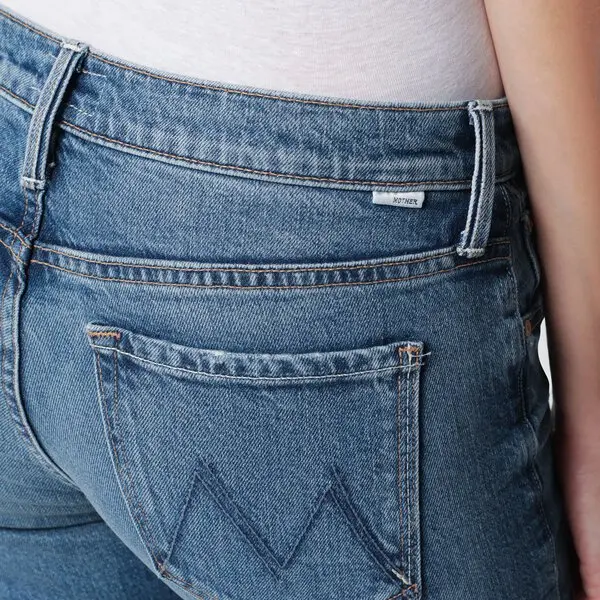 MOTHER The Jinx Heel Bootcut Jeans In Medium Denim