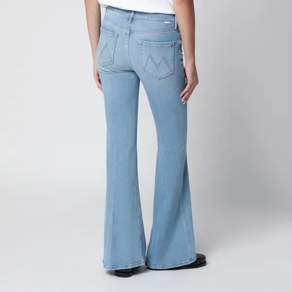 MOTHER The Doozy Flared Trousers In Denim