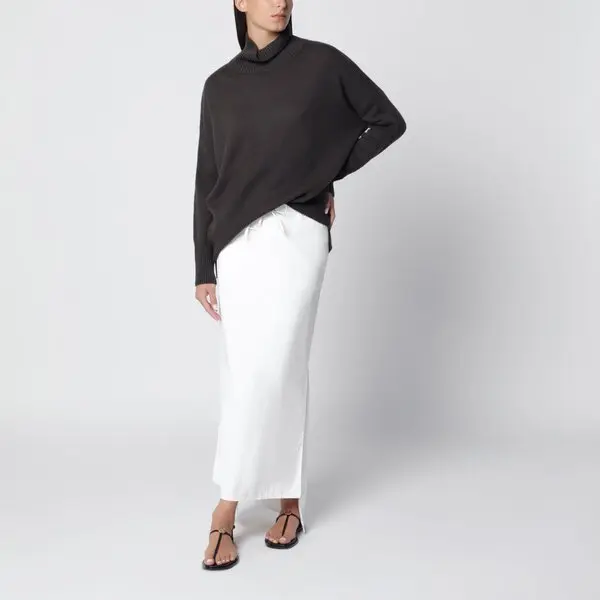 LISA YANG Dark Green Heidi Cashmere Sweater