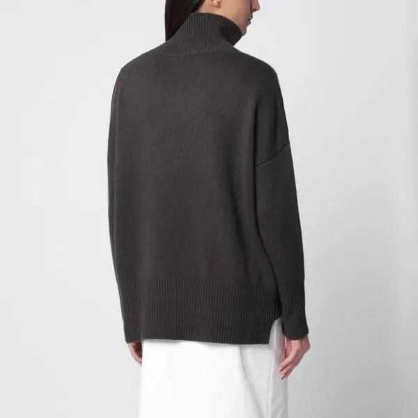 LISA YANG Dark Green Heidi Cashmere Sweater