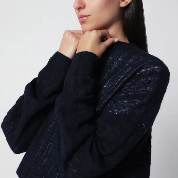 LISA YANG Amabel Cashmere-silk Cable Knit Sweater