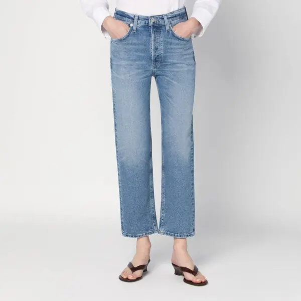 Citizens Of Humanity Light Washed Delfina Jeans