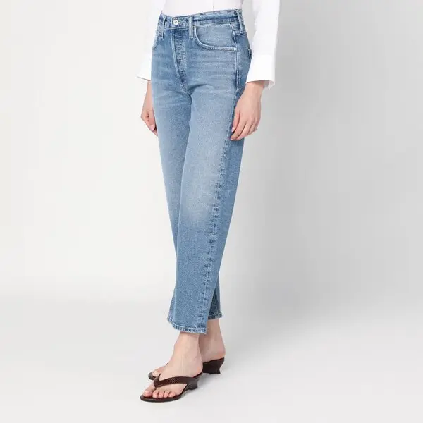 Citizens Of Humanity Light Washed Delfina Jeans