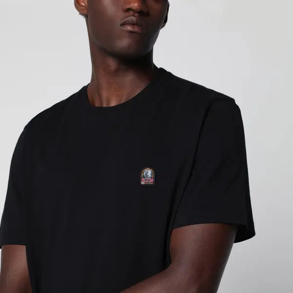 PARAJUMPERS Cotton T-shirt With Logo Patch
