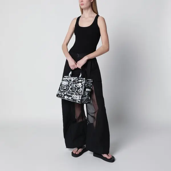 Marc Jacobs The Tote Bag Medium With Punk Lettering