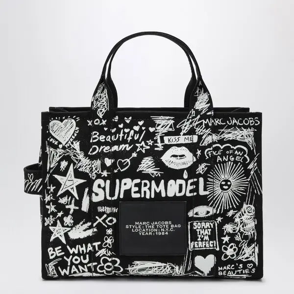 Marc Jacobs The Tote Bag Medium With Punk Lettering