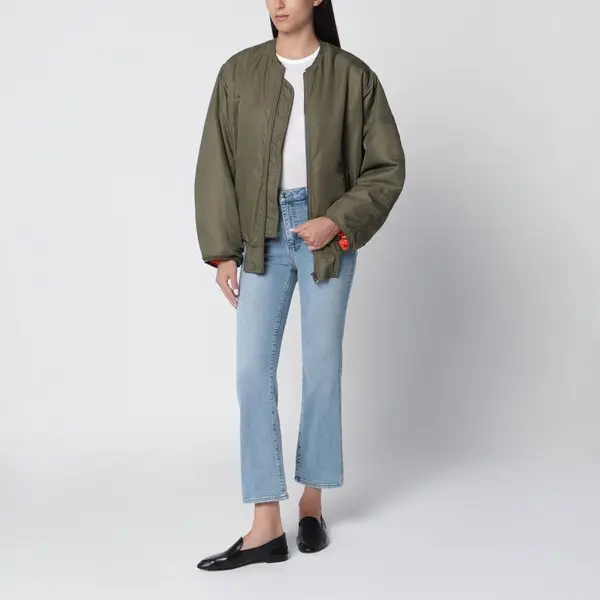 FRAME The Reboot Crop Jeans In Lark Light
