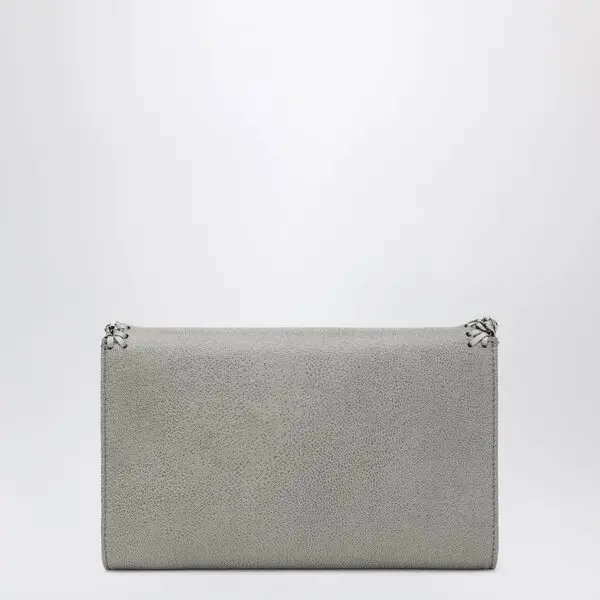 Stella McCartney Light Falabella Crossbody Wallet Bag - Grey