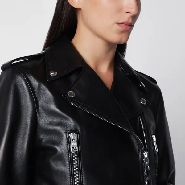 Balenciaga Leather Biker Jacket