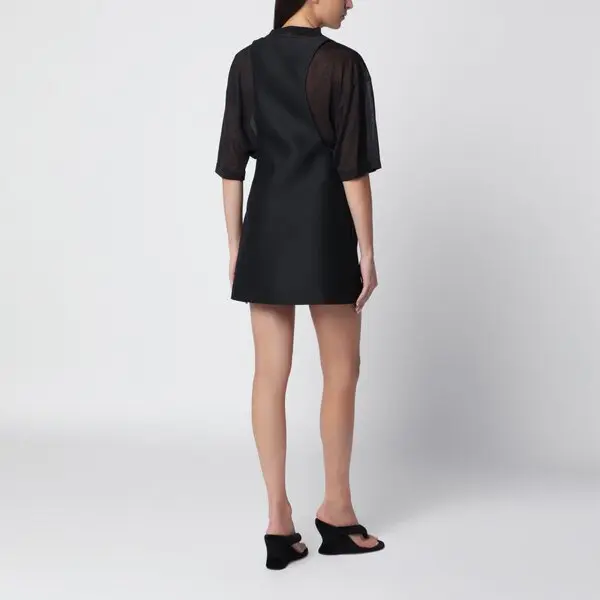 Balenciaga Wool And Silk Mini Dress
