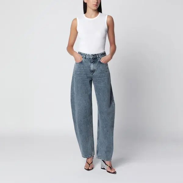 Alaïa Rounded Denim Jeans