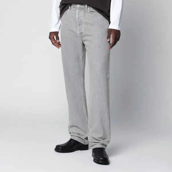 AGOLDE 90's Jeans In Washed Denim - Grey