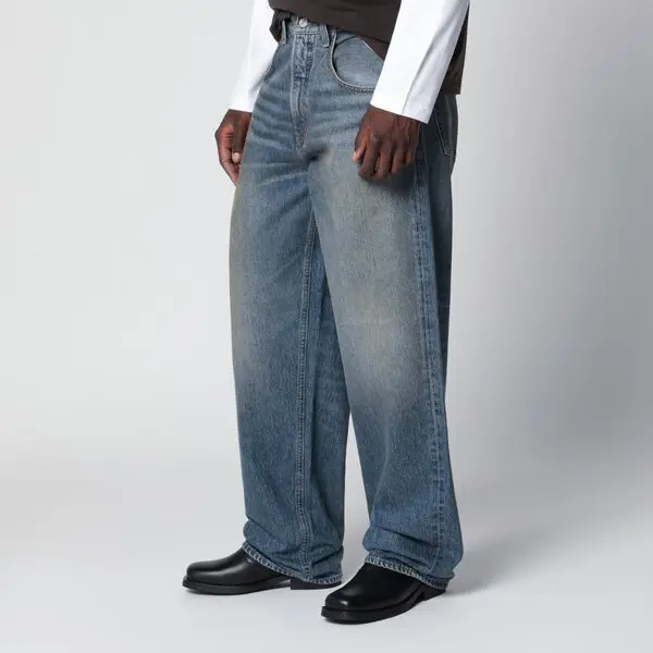 AGOLDE Fusion Jeans In Washed Indigo Denim