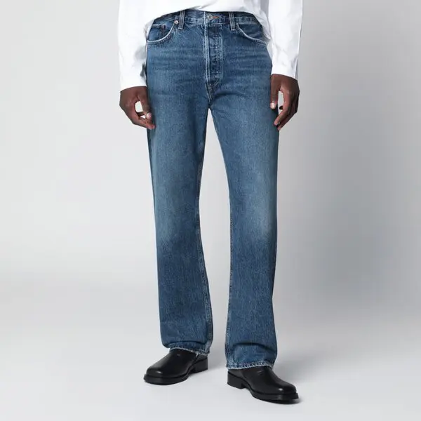 AGOLDE 90's Jeans In Washed Denim