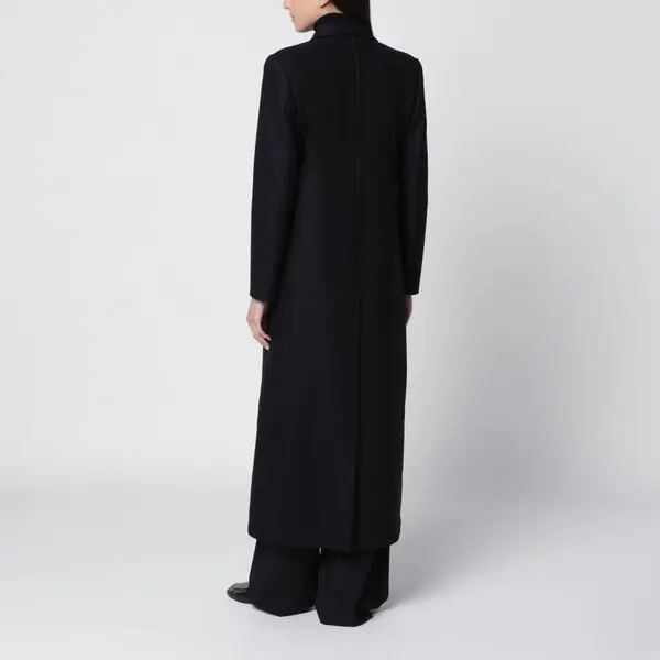 Harris Wharf London Long Double-breasted Wool Coat