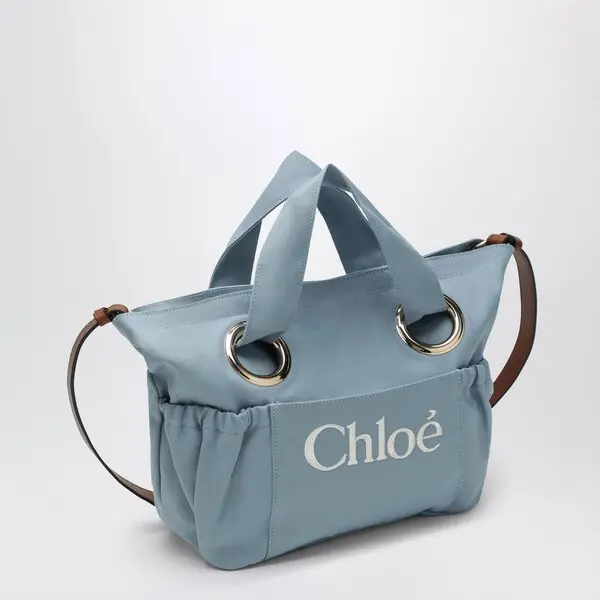 Chloé Light Tote Bag With Embroidered Logo