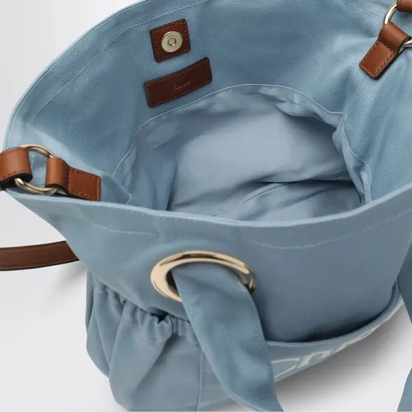 Chloé Light Tote Bag With Embroidered Logo