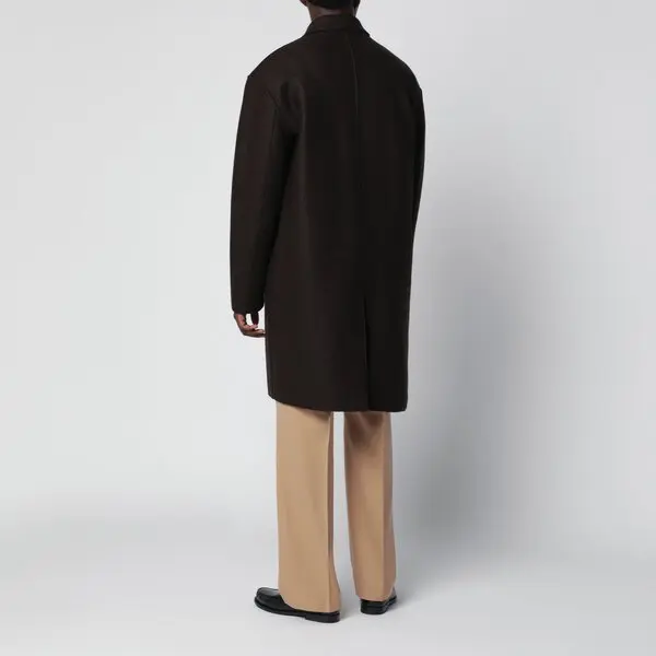 Harris Wharf London Dark Wool Coat