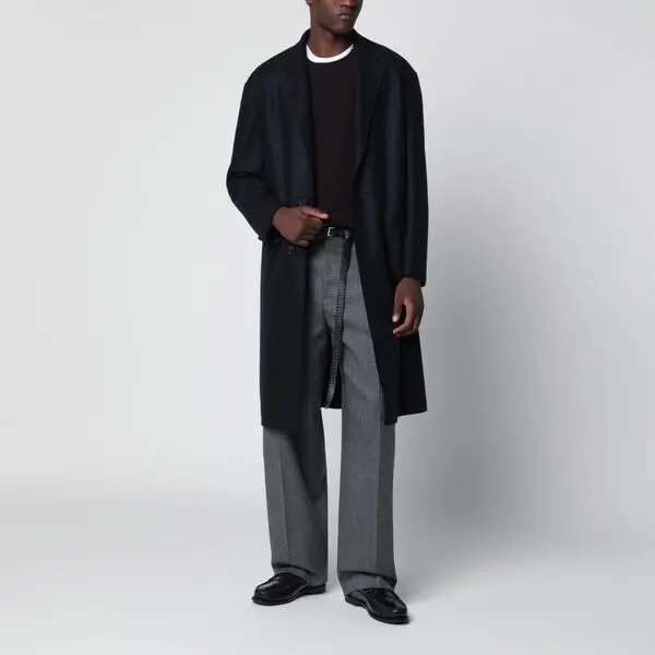 Harris Wharf London Single-breasted Wool Coat