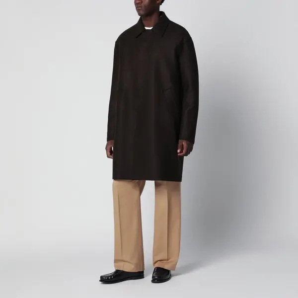 PT TORINO Rope-colored Cotton And Wool Trousers