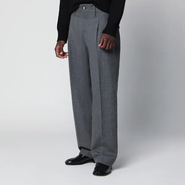 AMI Paris Tailored Wool Trousers