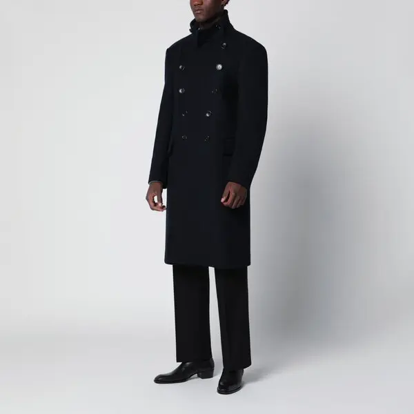 TOM FORD Midnight Wool Double-breasted Coat