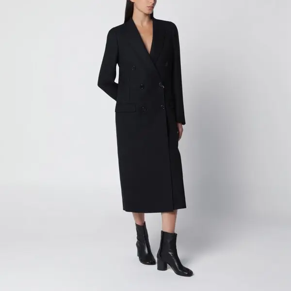 MAISON MARGIELA Wool Double-breasted Coat