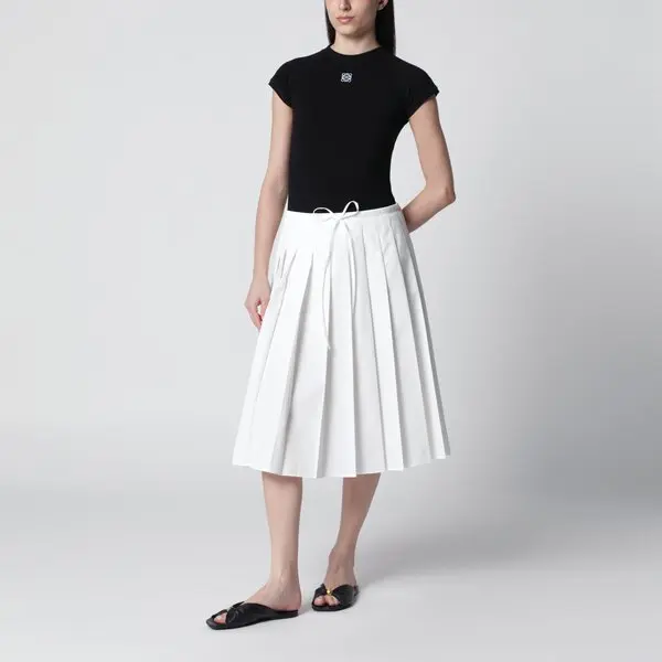 Loewe Small-fit Cotton-blend T-shirt - Black