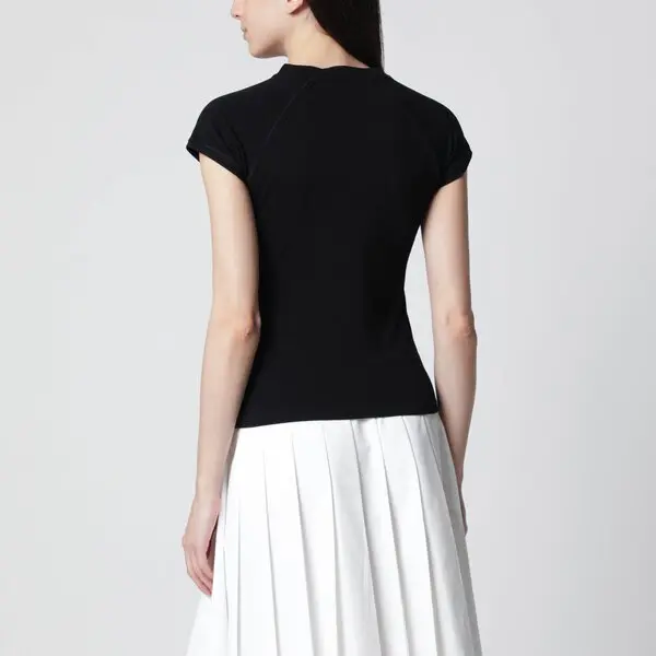 Loewe Small-fit Cotton-blend T-shirt - Black
