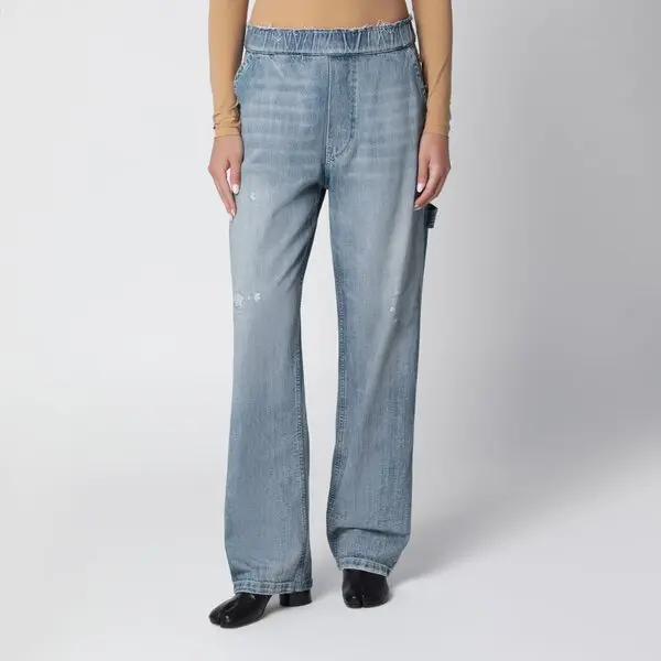 MAISON MARGIELA Wide-leg Jeans With Carpenter Pockets
