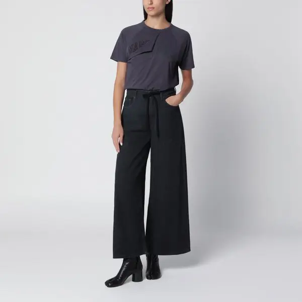 MAISON MARGIELA Cotton Jersey T-shirt - Blue