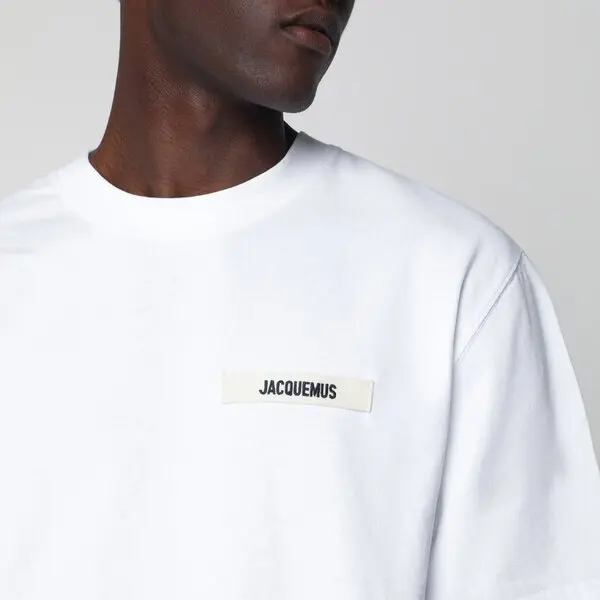 Jacquemus T-shirt With Grosgrain Logo