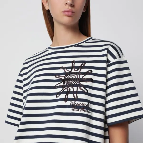 Max Mara Striped Cotton T-shirt