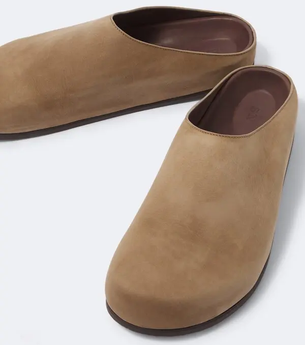 Studio Nicholson Leather Mules - Beige