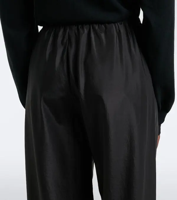 THE ROW Gala Silk Wide-leg Pants