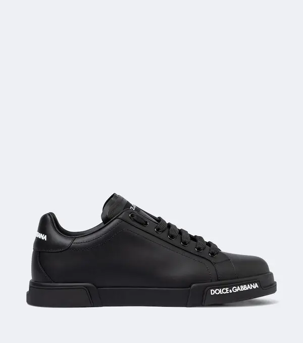 Dolce & Gabbana Port Light Leather Sneakers